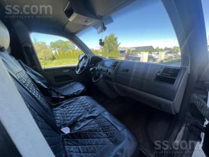 Black Volkswagen Transporter 2007 in Riga, with an engine capacity of 1.90 L and mileage of 400 thousand km for 3900 €, photo 10 on AUTOMOTO.COM.LV