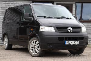 Black Volkswagen Transporter 2007 in Valmiera, with an engine capacity of 1.90 L and mileage of 0 thousand km for 4100 €, photo 3 on AUTOMOTO.COM.LV