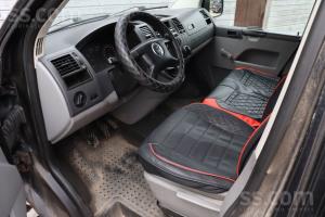 Black Volkswagen Transporter 2007 in Valmiera, with an engine capacity of 1.90 L and mileage of 0 thousand km for 4100 €, photo 10 on AUTOMOTO.COM.LV