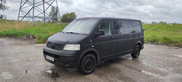 Black Volkswagen Transporter 2008 in Kaunas, with an engine capacity of 1.90 L and mileage of 509 thousand km for 3500 €, photo 1 on AUTOMOTO.COM.LV