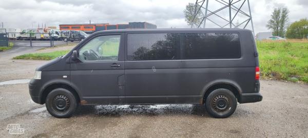 Black Volkswagen Transporter 2008 in Kaunas, with an engine capacity of 1.90 L and mileage of 509 thousand km for 3500 €, photo 4 on AUTOMOTO.COM.LV