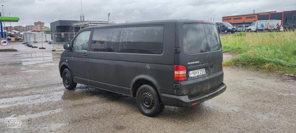 Black Volkswagen Transporter 2008 in Kaunas, with an engine capacity of 1.90 L and mileage of 509 thousand km for 3500 €, photo 5 on AUTOMOTO.COM.LV