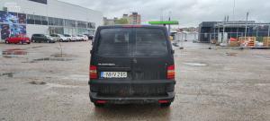 Black Volkswagen Transporter 2008 in Kaunas, with an engine capacity of 1.90 L and mileage of 509 thousand km for 3500 €, photo 7 on AUTOMOTO.COM.LV