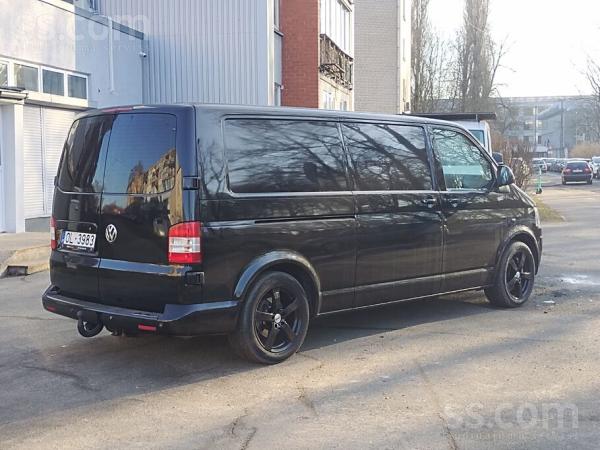 Black Volkswagen Transporter 2010 in Riga, with an engine capacity of 2.00 L and mileage of 0 thousand km for 8600 €, photo 7 on AUTOMOTO.COM.LV
