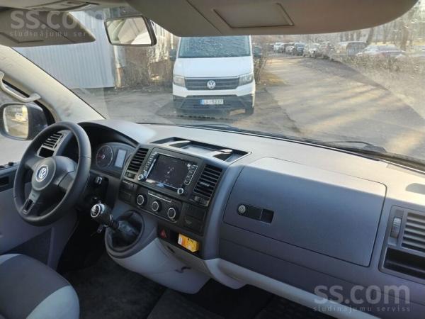 Black Volkswagen Transporter 2010 in Riga, with an engine capacity of 2.00 L and mileage of 0 thousand km for 8600 €, photo 9 on AUTOMOTO.COM.LV