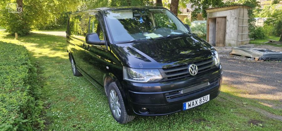 Black Volkswagen Transporter 2012 in Klaipeda, with an engine capacity of 2.00 L and mileage of 280 thousand km for 11000 €, photo 1 on AUTOMOTO.COM.LV