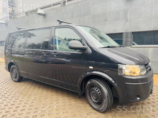 Black Volkswagen Transporter 2012 in Riga, with an engine capacity of 2.00 L and mileage of 280 thousand km for 8300 €, photo 3 on AUTOMOTO.COM.LV