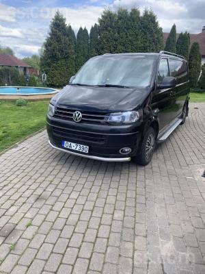 Black Volkswagen Transporter 2015 in Riga, with an engine capacity of 2.00 L and mileage of 390 thousand km for 7500 €, photo  on AUTOMOTO.COM.LV