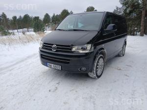 Melns Volkswagen Transporter 2015 Ventspils, ar dzinēja tilpumu 2.00 L un nobraukumu 261 tūkst. km par 14200 €, foto  vietnē AUTOMOTO.COM.LV