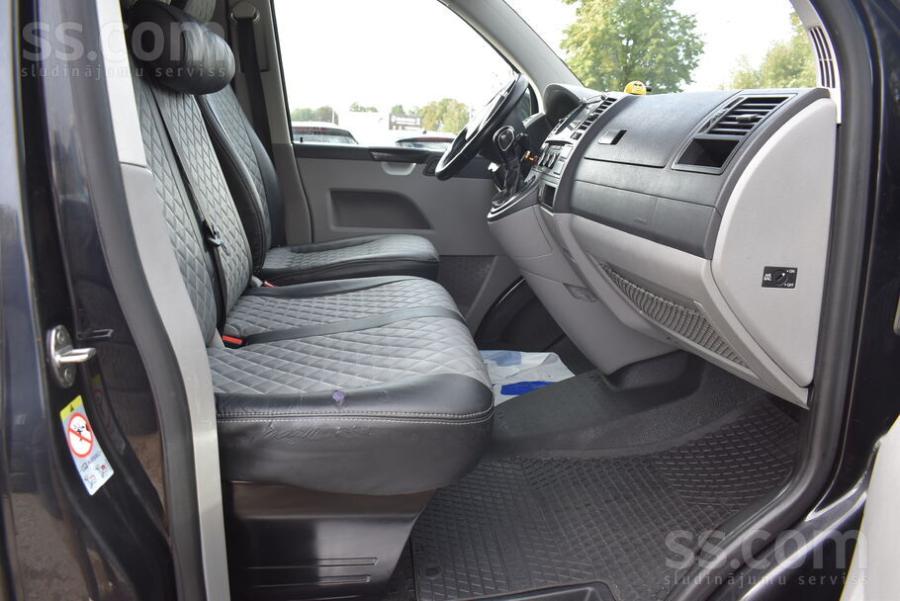 Black Volkswagen Transporter 2015 in Kuldiga, with an engine capacity of 2.00 L and mileage of 0 thousand km for 9990 €, photo 6 on AUTOMOTO.COM.LV