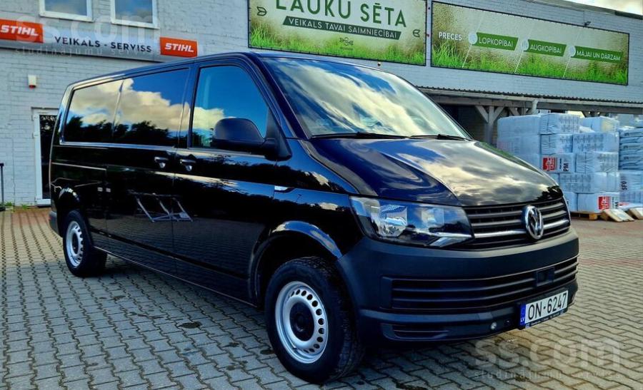 Melns Volkswagen Transporter 2018 Dobele, ar dzinēja tilpumu 2.00 L un nobraukumu 180 tūkst. km par 14520 €, foto 1 vietnē AUTOMOTO.COM.LV