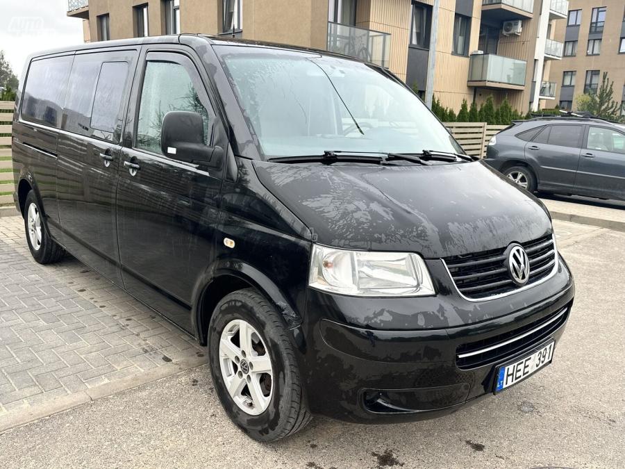 Melns Volkswagen Transporter 2004 Viļņa, ar dzinēja tilpumu 2.50 L un nobraukumu 400 tūkst. km par 3800 €, foto 3 vietnē AUTOMOTO.COM.LV