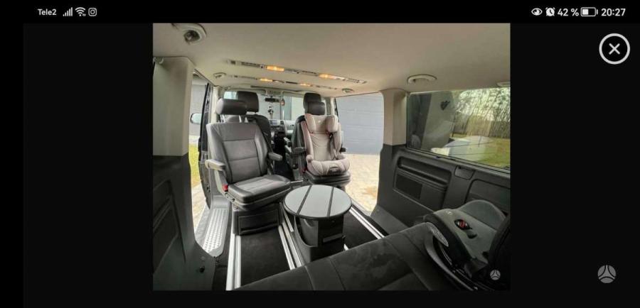 Black Volkswagen Transporter 2010 in Jonava, with an engine capacity of 2.00 L and mileage of 384 thousand km for 11000 €, photo 14 on AUTOMOTO.COM.LV