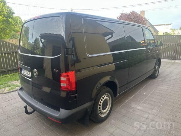 Black Volkswagen Transporter 2018 in Tallinn, with an engine capacity of 2.00 L and mileage of 178 thousand km for 18900 €, photo 2 on AUTOMOTO.COM.LV
