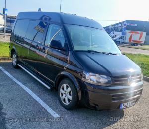 Melns Volkswagen Transporter 2010 Pērnava, ar dzinēja tilpumu 2.00 L un nobraukumu 311 tūkst. km par 12600 €, foto  vietnē AUTOMOTO.COM.LV