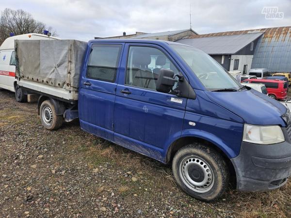 Blue Volkswagen Transporter 2008 in Kaisiadorys, with an engine capacity of 2.50 L and mileage of 400 thousand km for 4600 €, photo 1 on AUTOMOTO.COM.LV