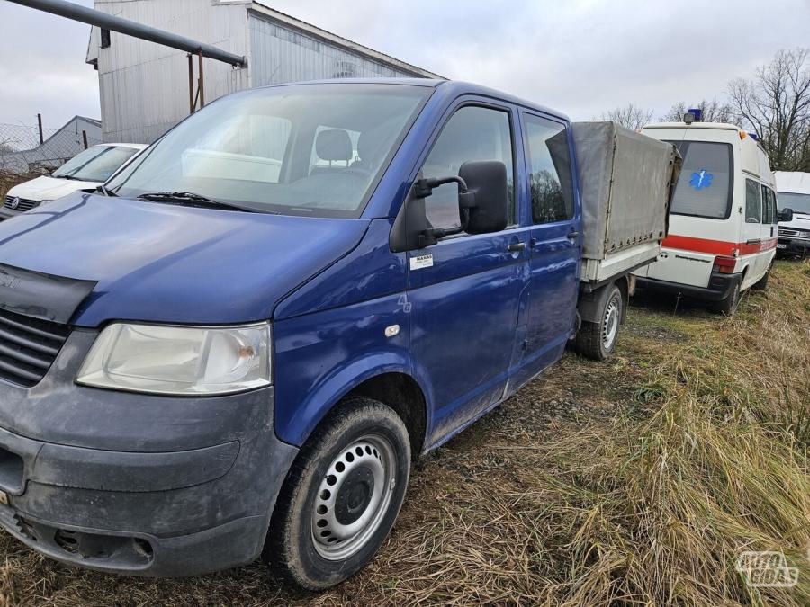 Zils Volkswagen Transporter 2008 Kaišiadorys, ar dzinēja tilpumu 2.50 L un nobraukumu 400 tūkst. km par 4600 €, foto 4 vietnē AUTOMOTO.COM.LV