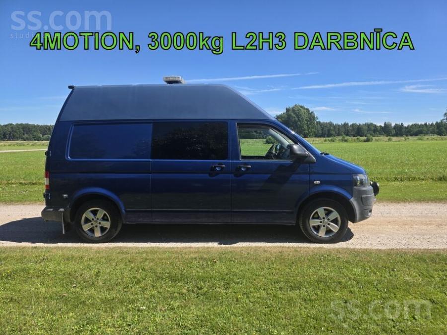 Zils Volkswagen Transporter 2010 Cēsis, ar dzinēja tilpumu 2.00 L un nobraukumu 285 tūkst. km par 9500 €, foto 1 vietnē AUTOMOTO.COM.LV