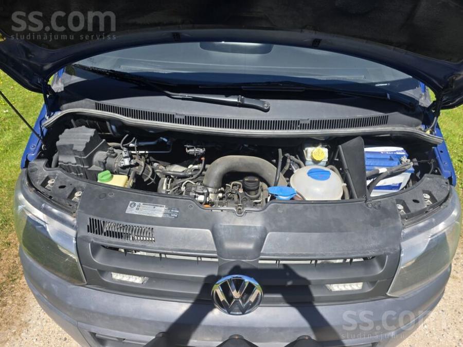 Zils Volkswagen Transporter 2010 Cēsis, ar dzinēja tilpumu 2.00 L un nobraukumu 285 tūkst. km par 9500 €, foto 17 vietnē AUTOMOTO.COM.LV