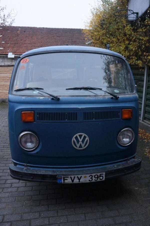 Blue Volkswagen Transporter 1973 in Vilnius, with an engine capacity of 1.60 L and mileage of 123 thousand km for 5900 €, photo 2 on AUTOMOTO.COM.LV