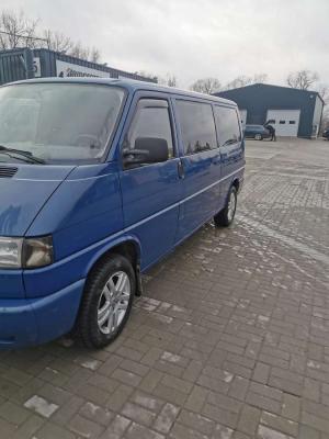 Blue Volkswagen Transporter 1998 in Marijampole, with an engine capacity of 2.46 L and mileage of 456 thousand km for 2500 €, photo  on AUTOMOTO.COM.LV