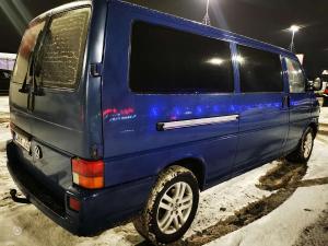 Blue Volkswagen Transporter 1998 in Vilnius, with an engine capacity of 2.50 L and mileage of 438 thousand km for 3450 €, photo  on AUTOMOTO.COM.LV
