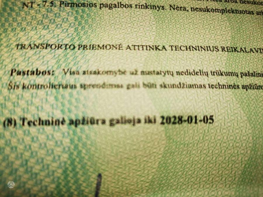 Синий Фольксваген Transporter 1998 в Вильнюс, объемом двигателя 2.50 л и пробегом 438 тыс. км за 3450 €, фото 3 на AUTOMOTO.COM.LV