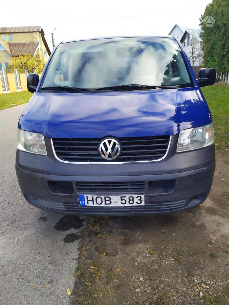 Zils Volkswagen Transporter 2003 Panevēža, ar dzinēja tilpumu 0.00 L un nobraukumu 405 tūkst. km par 2500 €, foto 2 vietnē AUTOMOTO.COM.LV