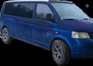 Blue Volkswagen Transporter 2004 in Vilnius, with an engine capacity of 1.90 L and mileage of 500 thousand km for 1800 €, photo  on AUTOMOTO.COM.LV