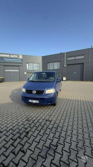 Blue Volkswagen Transporter 2004 in Kaunas, with an engine capacity of 2.46 L and mileage of 285 thousand km for 6300 €, photo  on AUTOMOTO.COM.LV
