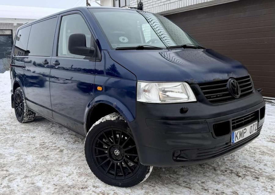 Zils Volkswagen Transporter 2005 Kauņa, ar dzinēja tilpumu 0.00 L un nobraukumu 445 tūkst. km par 3700 €, foto 1 vietnē AUTOMOTO.COM.LV