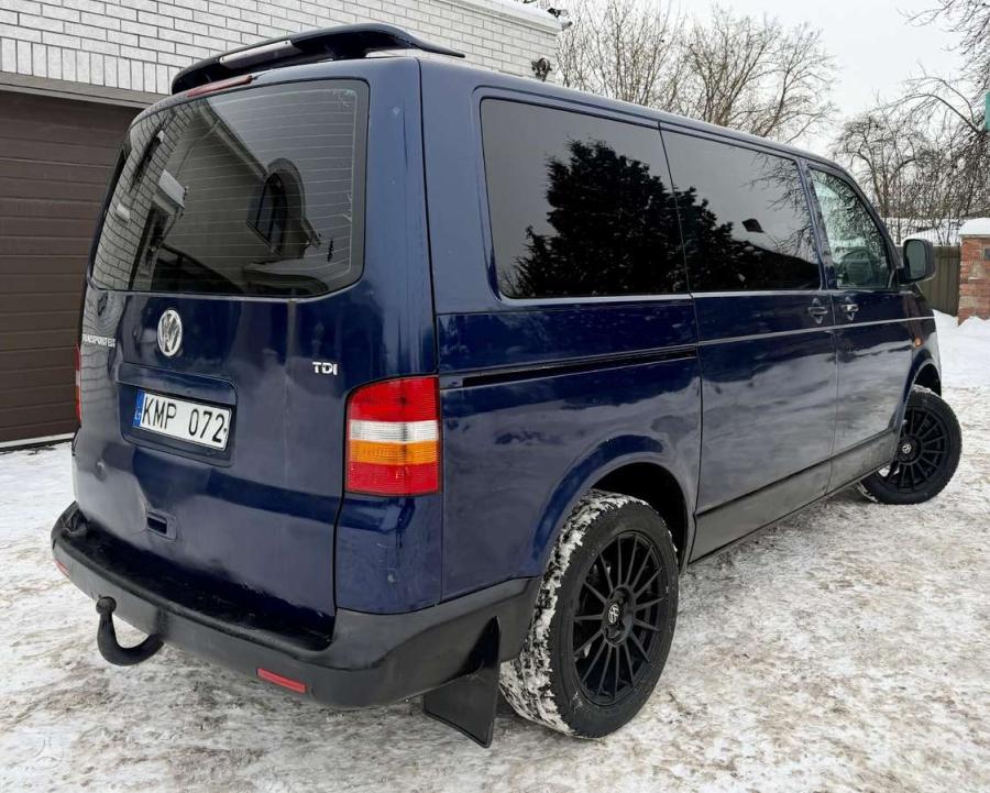 Zils Volkswagen Transporter 2005 Kauņa, ar dzinēja tilpumu 0.00 L un nobraukumu 445 tūkst. km par 3700 €, foto 4 vietnē AUTOMOTO.COM.LV