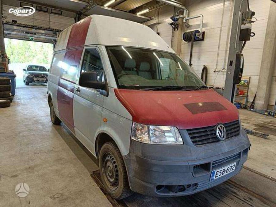 Zils Volkswagen Transporter 2007 Kauņa, ar dzinēja tilpumu 1.99 L un nobraukumu 143 tūkst. km par 1750 €, foto 1 vietnē AUTOMOTO.COM.LV