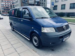 Blue Volkswagen Transporter 2008 in Vilnius, with an engine capacity of 2.50 L and mileage of 567 thousand km for 3450 €, photo 3 on AUTOMOTO.COM.LV