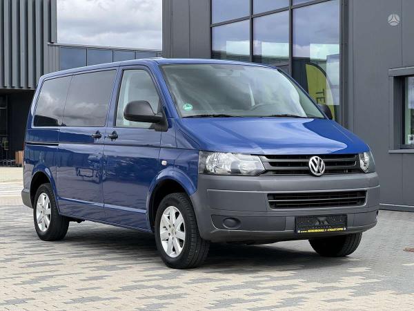 Blue Volkswagen Transporter 2011 in Siauliai, with an engine capacity of 1.97 L and mileage of 277 thousand km for 8200 €, photo 2 on AUTOMOTO.COM.LV