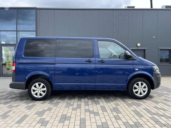 Blue Volkswagen Transporter 2011 in Siauliai, with an engine capacity of 1.97 L and mileage of 277 thousand km for 8200 €, photo 4 on AUTOMOTO.COM.LV