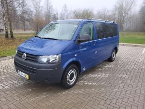 Blue Volkswagen Transporter 2014 in Radviliskis, with an engine capacity of 1.99 L and mileage of 325 thousand km for 10999 €, photo  on AUTOMOTO.COM.LV