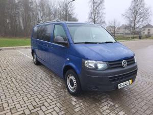 Blue Volkswagen Transporter 2014 in Radviliskis, with an engine capacity of 1.99 L and mileage of 325 thousand km for 10999 €, photo 3 on AUTOMOTO.COM.LV