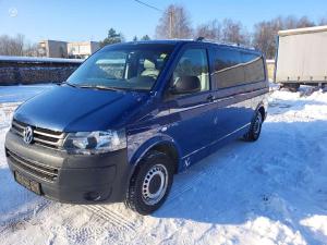 Blue Volkswagen Transporter 2014 in Radviliskis, with an engine capacity of 1.97 L and mileage of 325 thousand km for 10999 €, photo  on AUTOMOTO.COM.LV