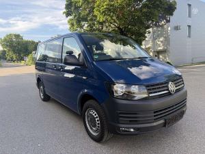 Blue Volkswagen Transporter 2017 in Kaunas, with an engine capacity of 1.97 L and mileage of 135 thousand km for 17300 €, photo  on AUTOMOTO.COM.LV