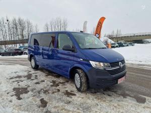 Blue Volkswagen Transporter 2020 in Kaunas, with an engine capacity of 1.97 L and mileage of 185 thousand km for 19490 €, photo 3 on AUTOMOTO.COM.LV