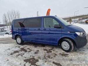 Blue Volkswagen Transporter 2020 in Kaunas, with an engine capacity of 1.97 L and mileage of 185 thousand km for 19490 €, photo 4 on AUTOMOTO.COM.LV