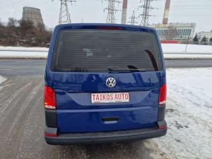 Blue Volkswagen Transporter 2020 in Kaunas, with an engine capacity of 1.97 L and mileage of 185 thousand km for 19490 €, photo 7 on AUTOMOTO.COM.LV