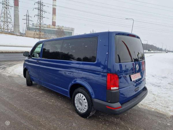 Blue Volkswagen Transporter 2020 in Kaunas, with an engine capacity of 1.97 L and mileage of 185 thousand km for 19490 €, photo 8 on AUTOMOTO.COM.LV