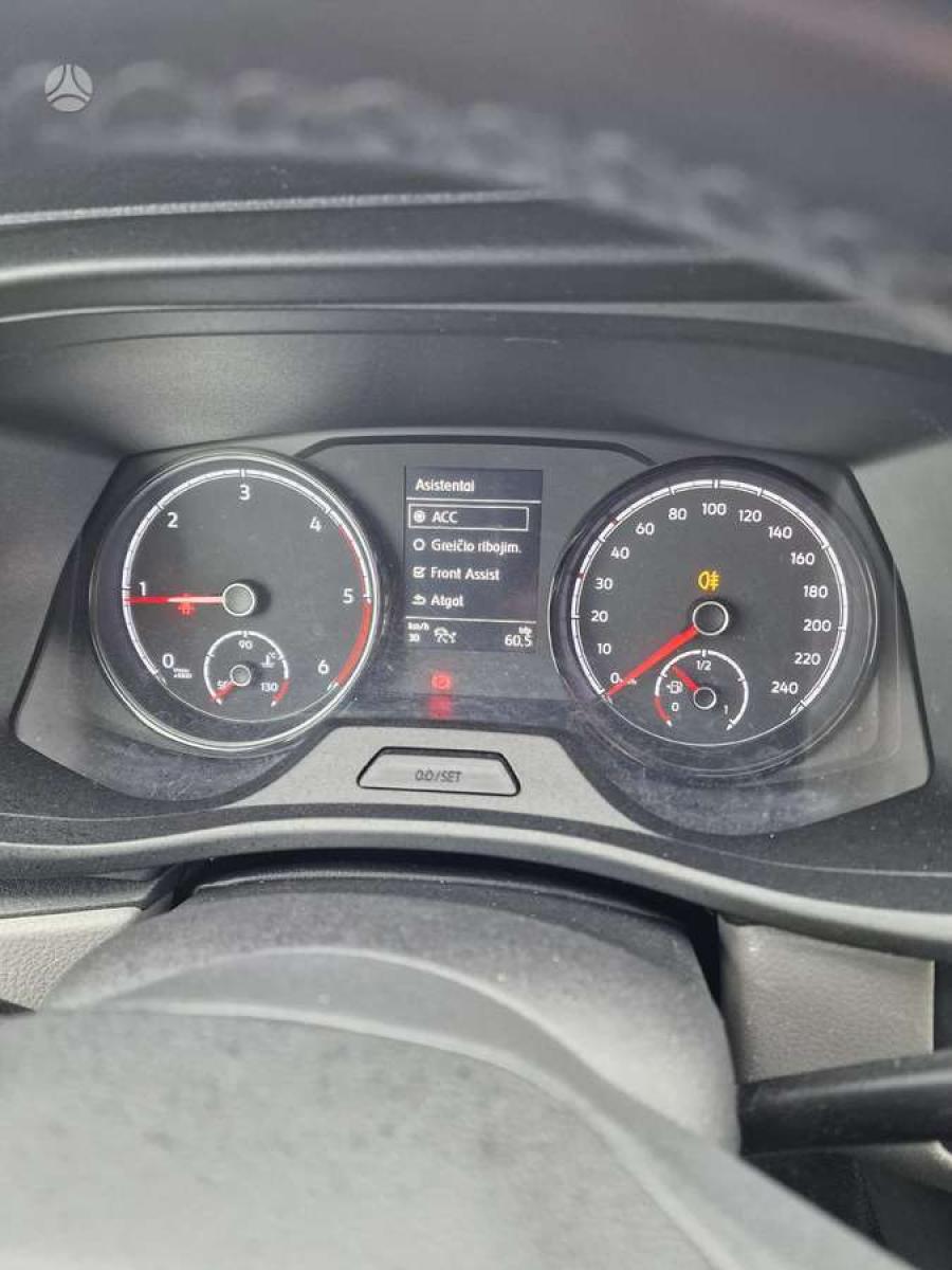 Blue Volkswagen Transporter 2020 in Kaunas, with an engine capacity of 1.97 L and mileage of 185 thousand km for 19490 €, photo 15 on AUTOMOTO.COM.LV