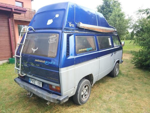 Синий Фольксваген Transporter 1983 в Каунас, объемом двигателя 1.60 л и пробегом 5000 тыс. км за 3500 €, фото 8 на AUTOMOTO.COM.LV