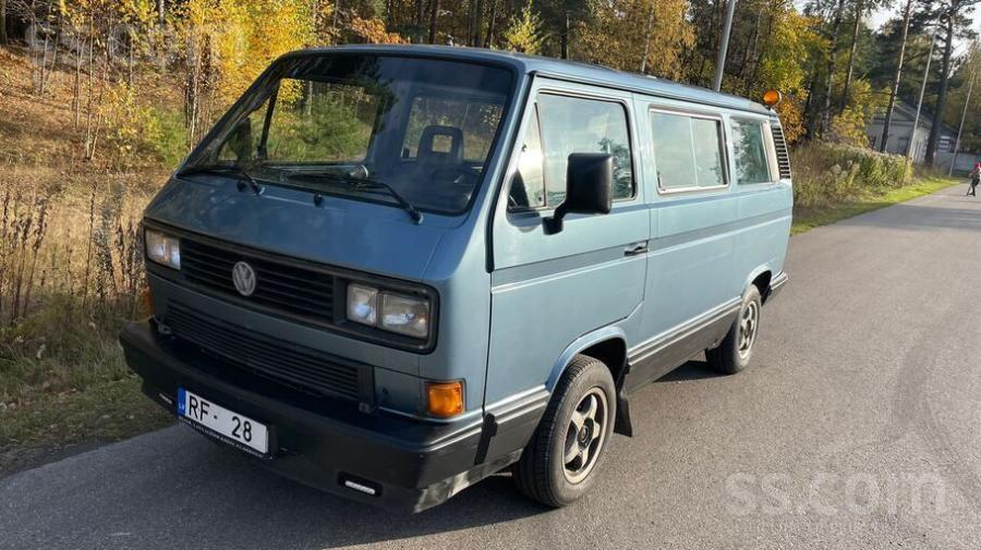 Синий Фольксваген Transporter 1990 в Рига, объемом двигателя 1.90 л и пробегом 371 тыс. км за 6700 €, фото 21 на AUTOMOTO.COM.LV