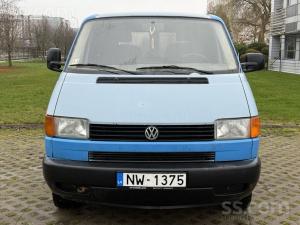 Blue Volkswagen Transporter 1997 in Riga, with an engine capacity of 2.40 L and mileage of 345 thousand km for 990 €, photo 8 on AUTOMOTO.COM.LV