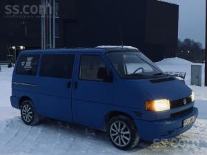 Zils Volkswagen Transporter 1997 Rēzekne, ar dzinēja tilpumu 1.90 L un nobraukumu 412 tūkst. km par 2200 €, foto  vietnē AUTOMOTO.COM.LV