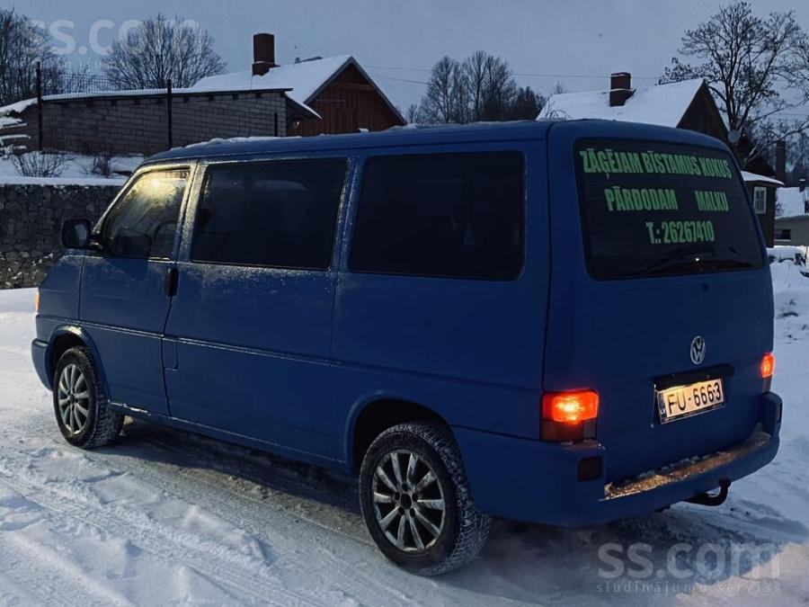 Zils Volkswagen Transporter 1997 Rēzekne, ar dzinēja tilpumu 1.90 L un nobraukumu 412 tūkst. km par 2200 €, foto 3 vietnē AUTOMOTO.COM.LV
